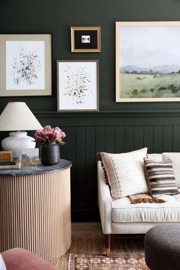 DIY Wood Frame for Oversized Art Prints - Jenny Komenda